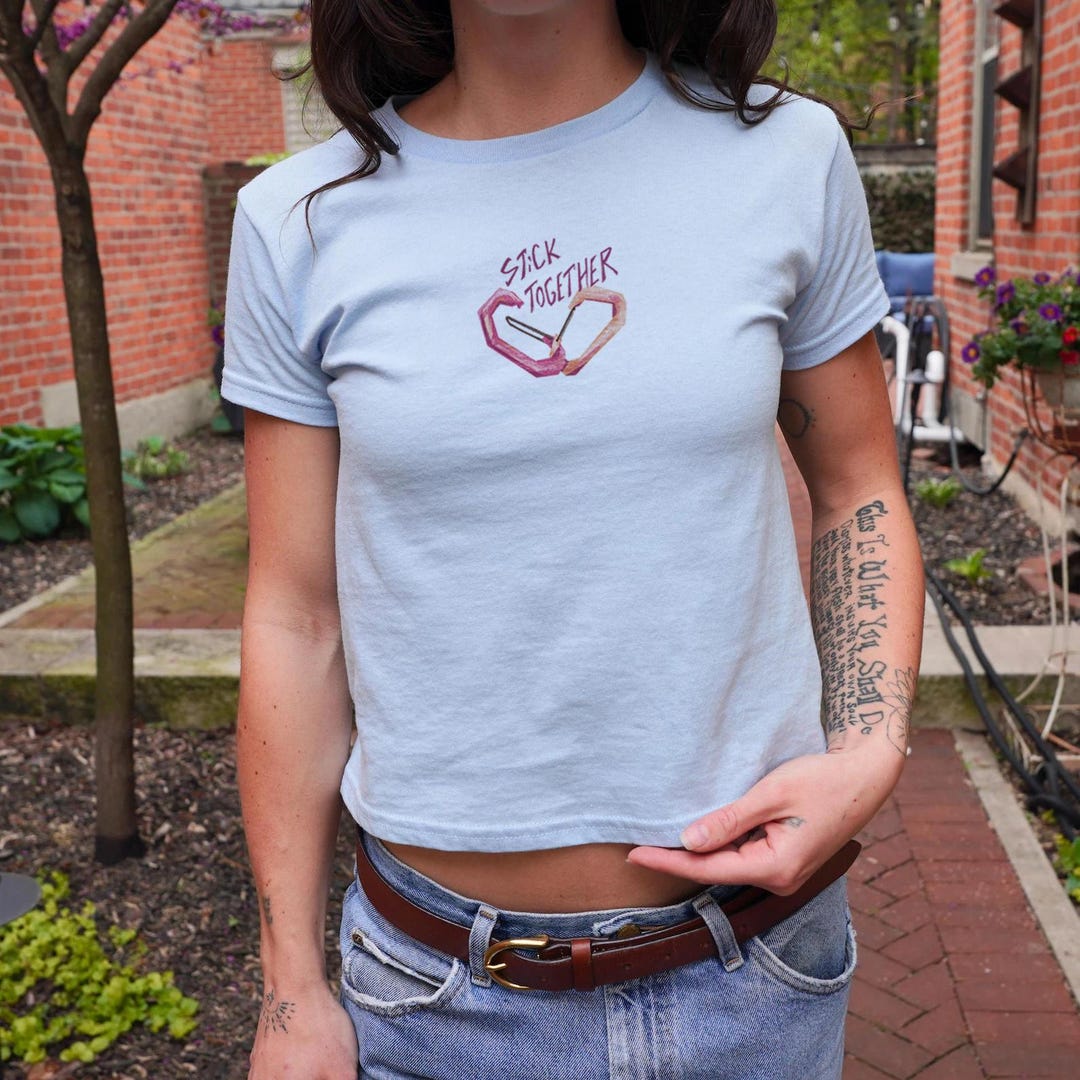 Carabiner WLW Lesbian Pride Baby Tee Subtle Lesbian Shirt Pride Shirt ...