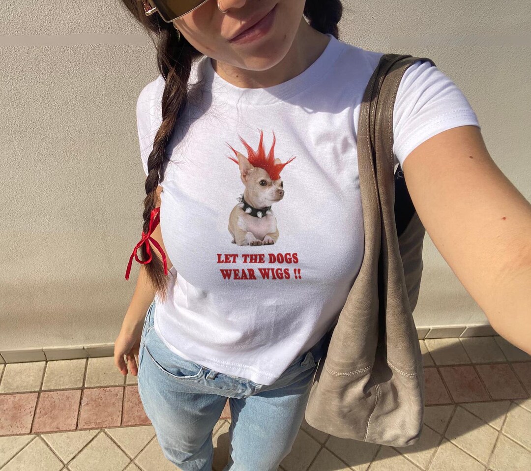 Emergency Intercom Baby Tee Y2K Brainrot Meme Tee Funny Meme Shirt Let ...