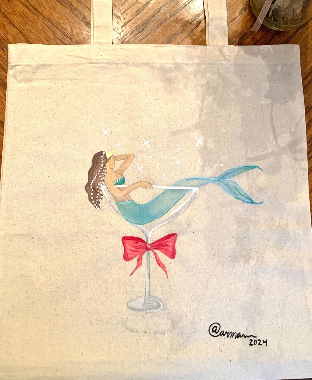 Mermaid Martini Tote - Etsy