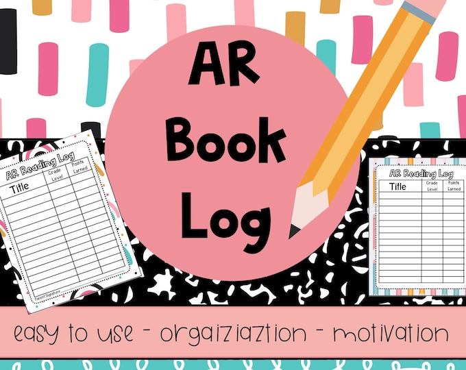 Kids Reading Log Classroom Book Chart Kid Goal Chart Homeschool Reading ...