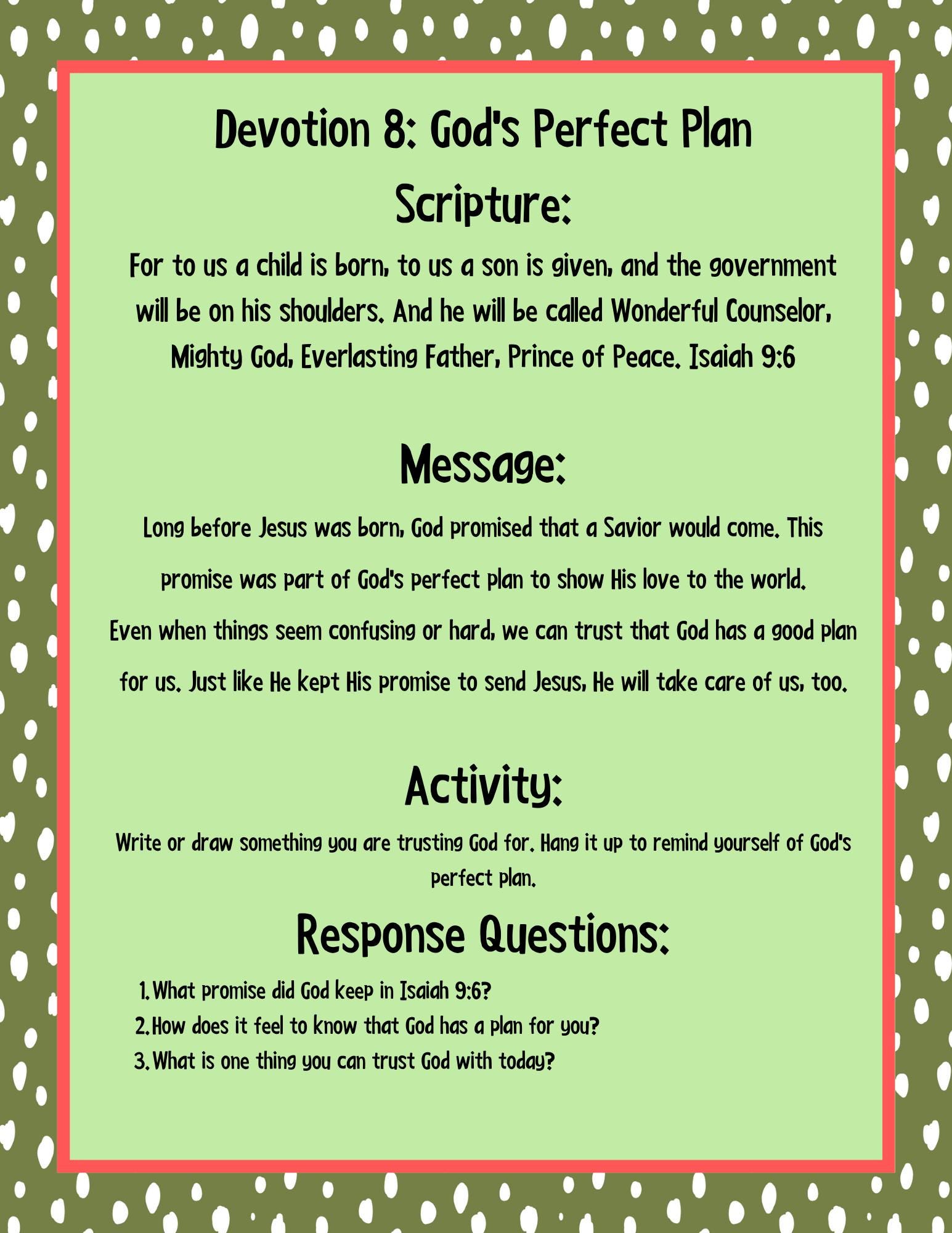 Elf Return Letter Christian Christmas Tradition Religious Elf on Shelf ...