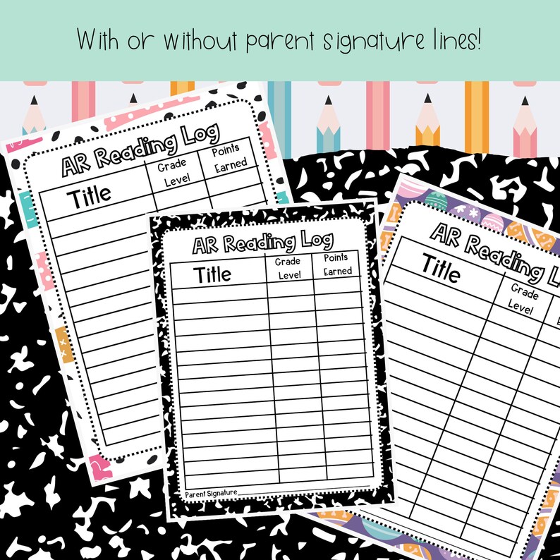 Kids Reading Log Classroom Book Chart Kid Goal Chart Homeschool Reading ...