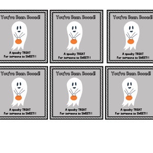 PRINTABLE Halloween Boo Basket Gift Idea Instant PDF Boo Basket Kit ...