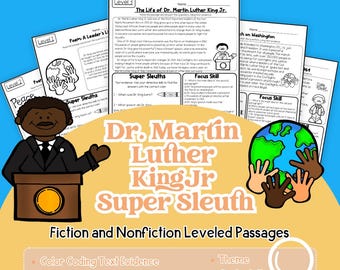 Differentiated Close Reading Passages | January Reading Activities ...