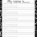 Personalized Name Tracing Printable Kids Custom Handwriting Practice ...