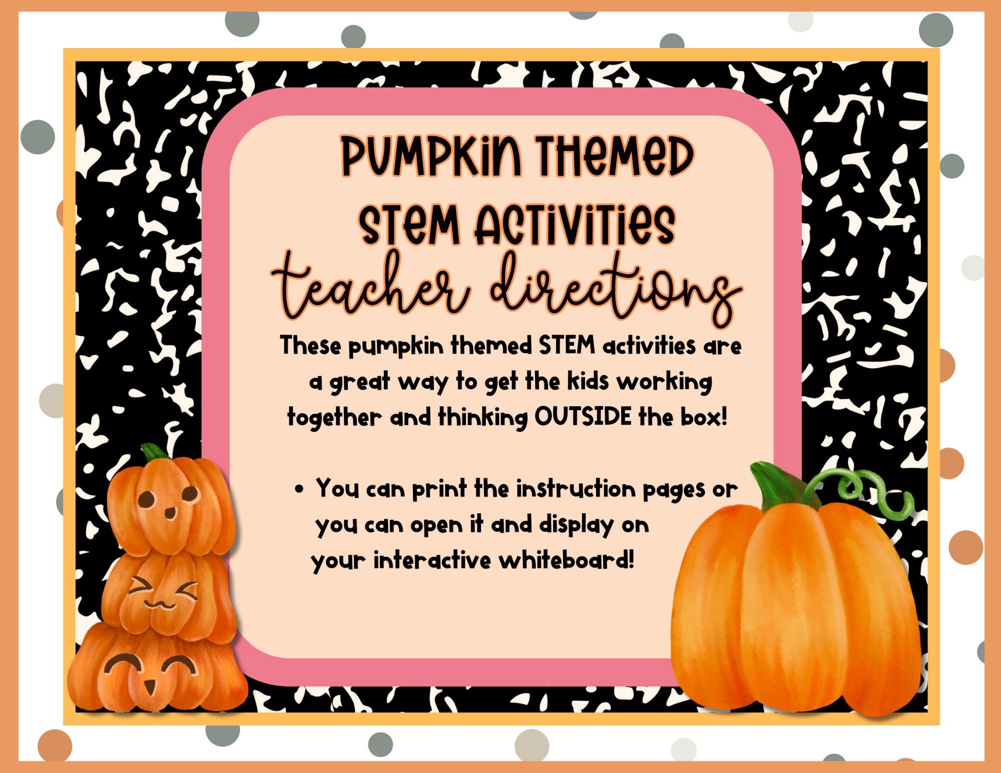 Pumpkin STEM Activities for Kids - Fall and Halloween Science ...