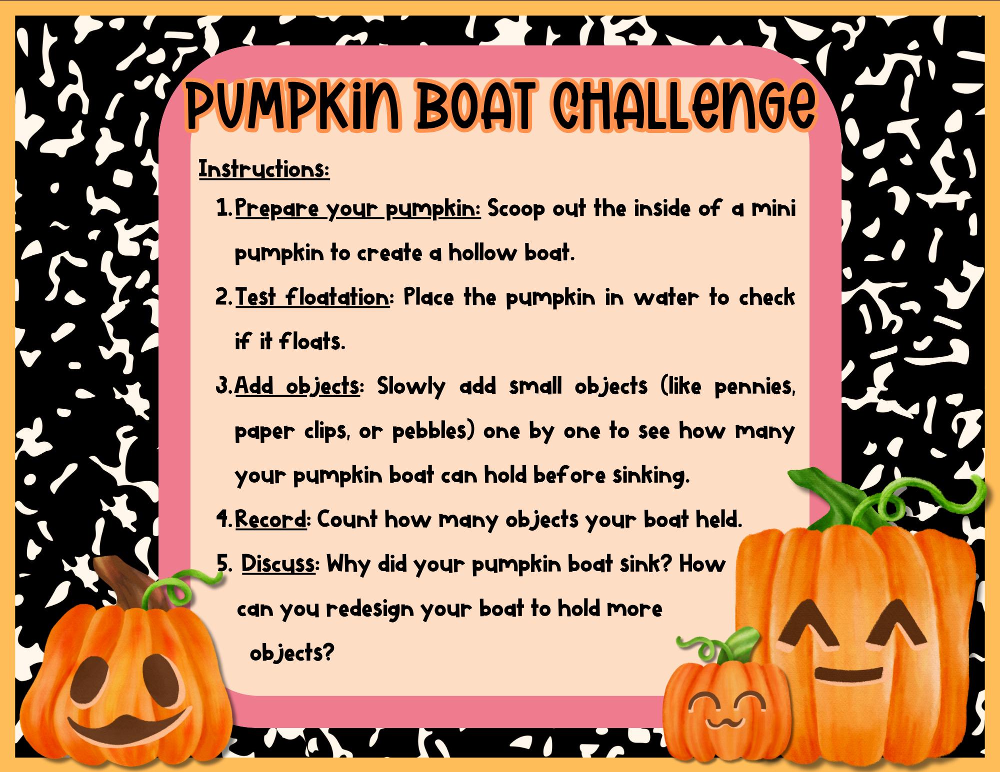 Pumpkin STEM Activities for Kids - Fall and Halloween Science ...