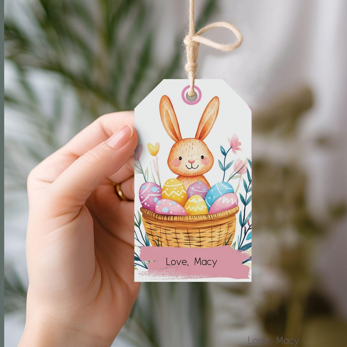Editable Easter Gift Tags for Students and Coworkers | Easter Treats ...