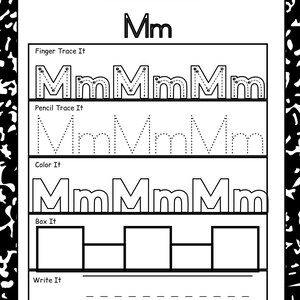 Printable Alphabet Handwriting Practice Tracing Sheet - Printable for ...
