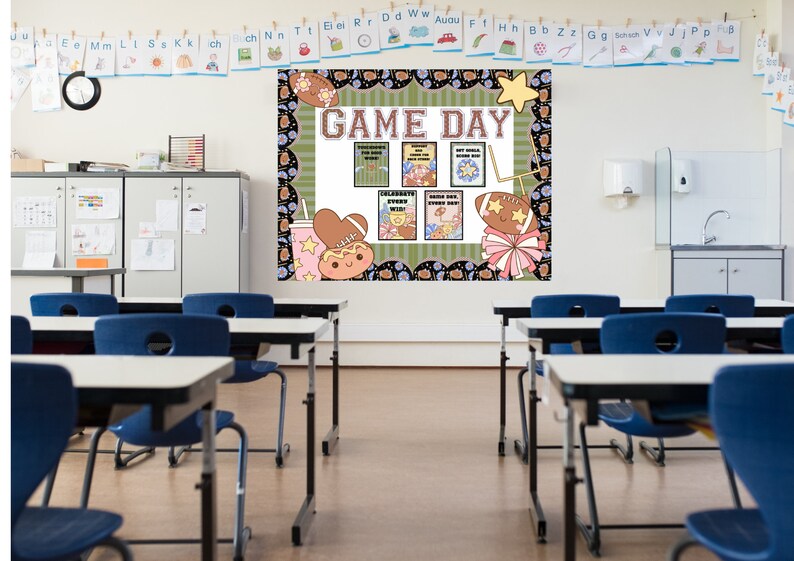 Sports-themed Classroom Decor Set | Printable Football Posters | PDF ...