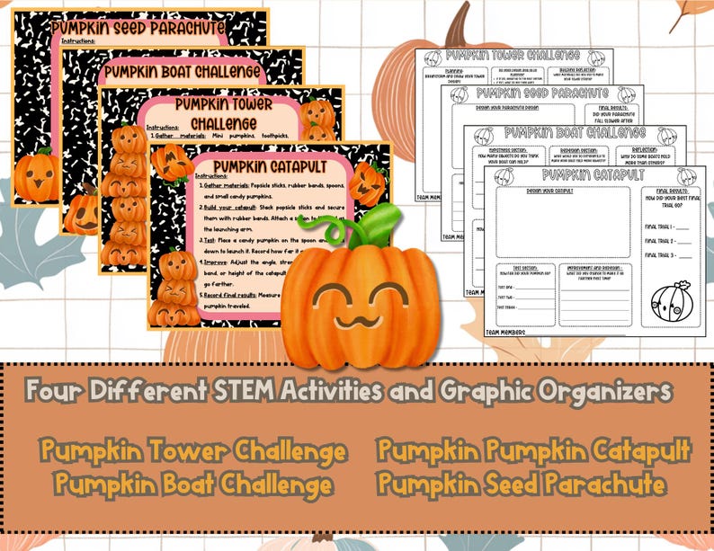 Pumpkin STEM Activities for Kids - Fall and Halloween Science ...