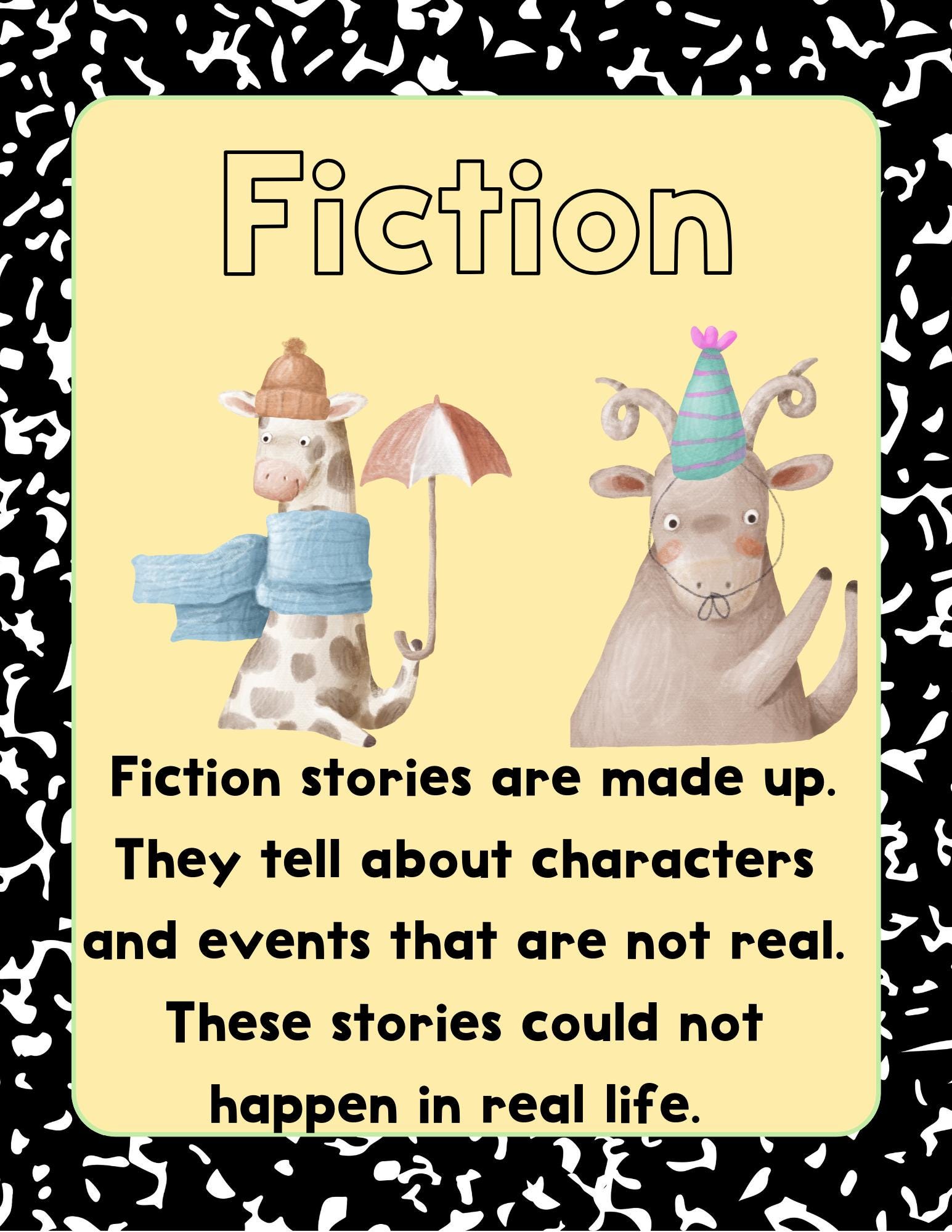 Home Classroom Genre Posters | Printable Library Genre Signs | Calm ...