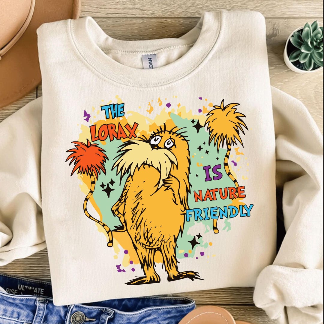 Dr Seuss Lorax Svg, Dr. Seuss Inspired Eco-friendly Clipart, Dr. Seuss ...