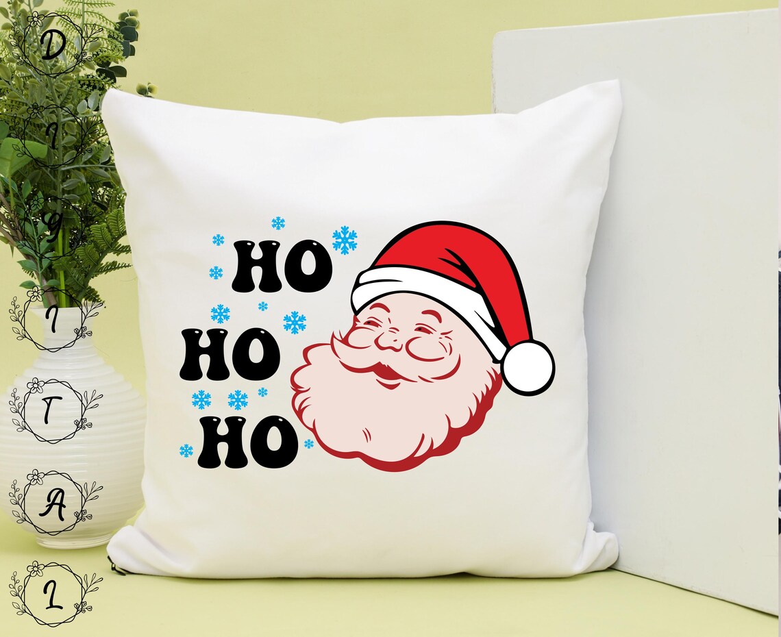 Ho Ho Ho Svg, Santa Svg, Santa Svg File, Santa Ho Ho Ho Svg, File Santa ...