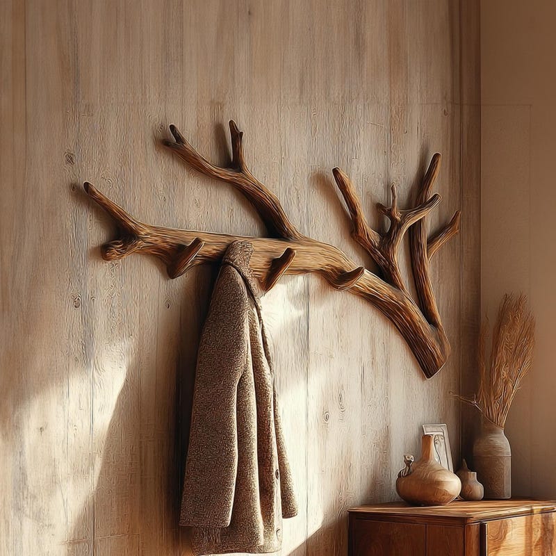 Tree Branch Coat Rack - Etsy