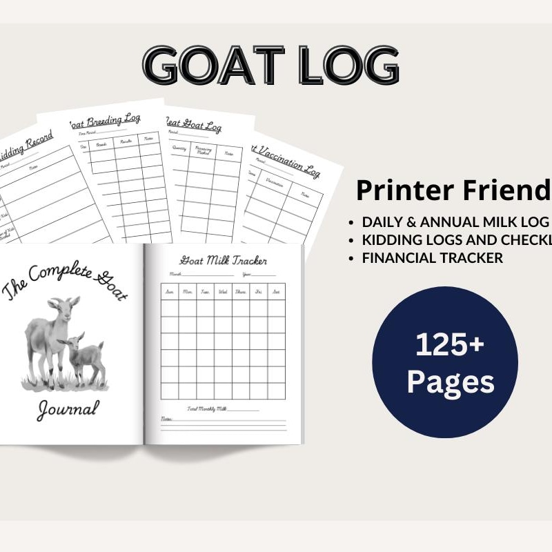 Kid goat calendar - Etsy België