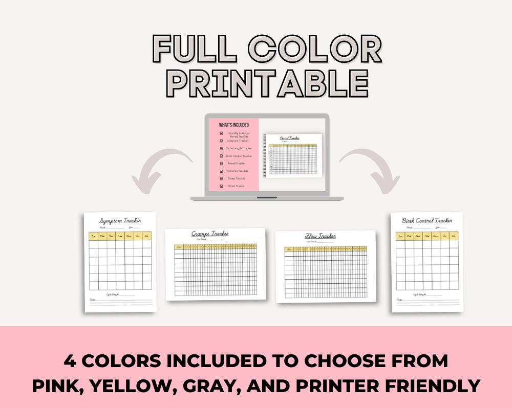 Period Cycle Tracker | Symptom Tracker | Cycle Length | Birth Control ...