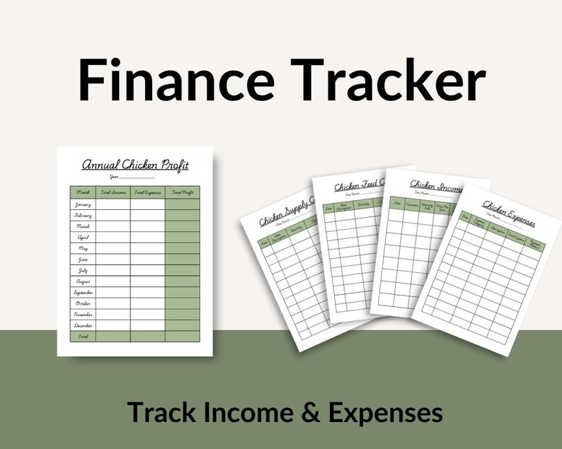 Chicken Log | Chicken Health Tracker | Homestead Management | Farm ...