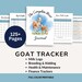 Goat Health Tracker | Kidding Log | Milk Log | Meat Tracker | Farm ...