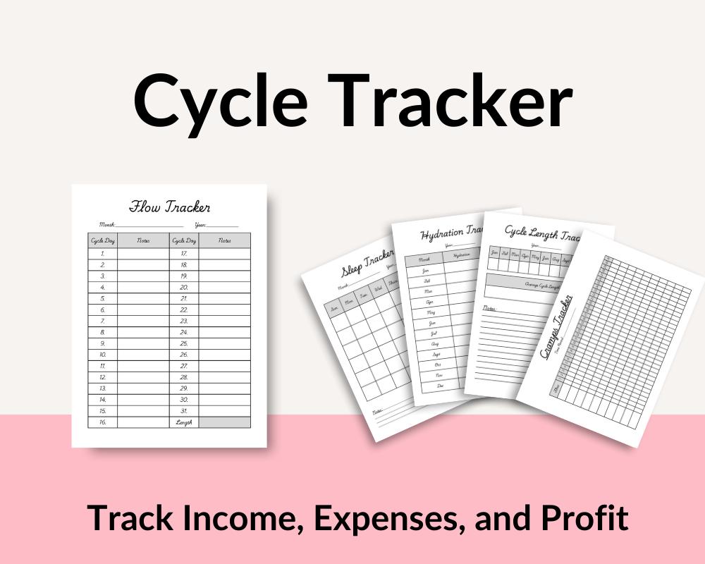 Period Cycle Tracker | Symptom Tracker | Cycle Length | Birth Control ...