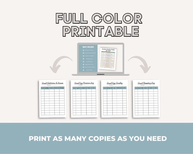 Quail Hatching and Incubation Log | Incubation Calendar | Homestead ...
