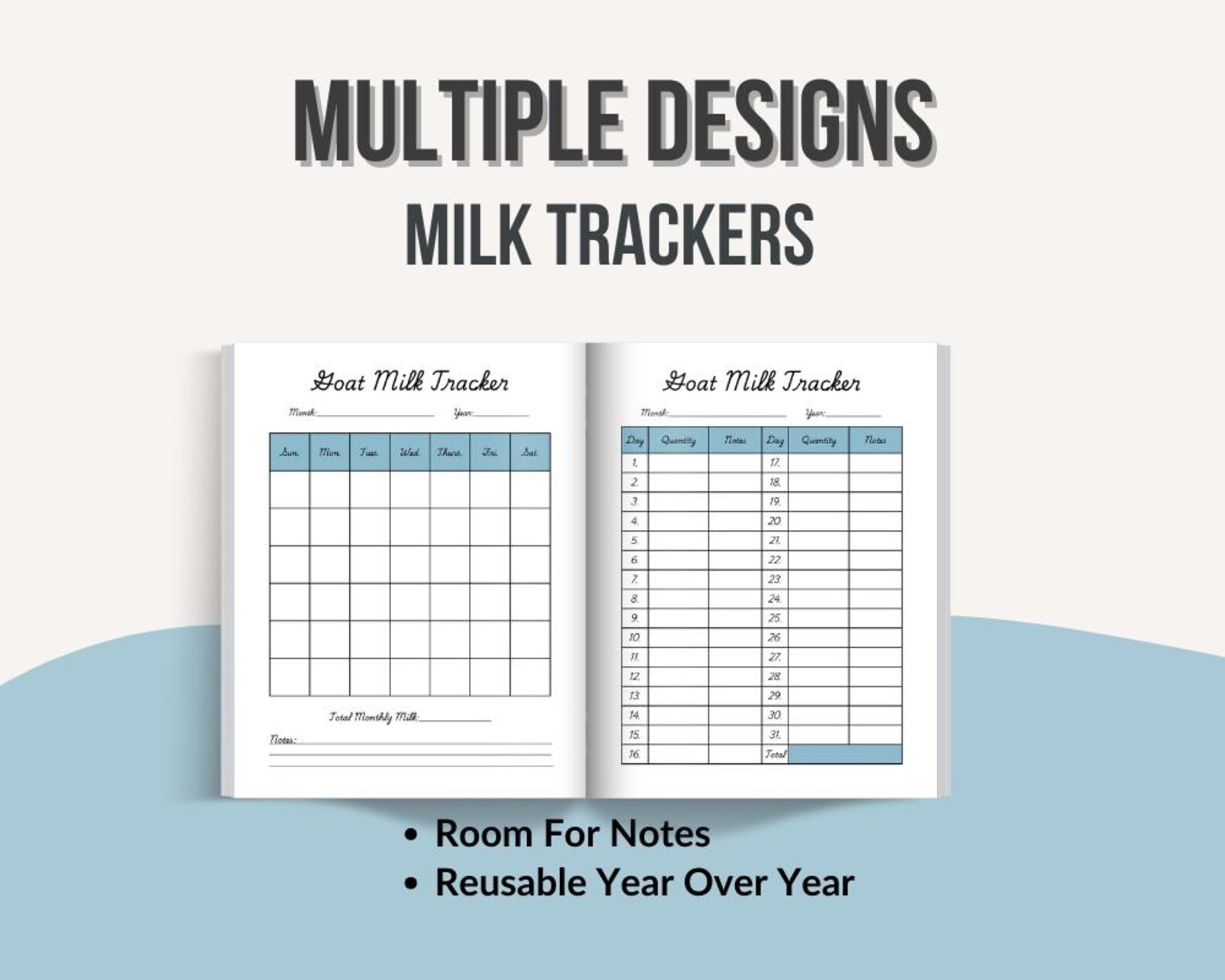 Goat Health Tracker | Kidding Log | Milk Log | Meat Tracker | Farm ...