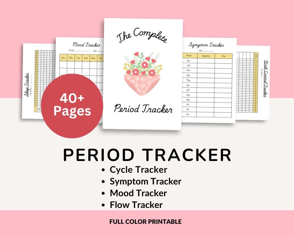 Period Cycle Tracker | Symptom Tracker | Cycle Length | Birth Control Tracker | Mood Tracker ...