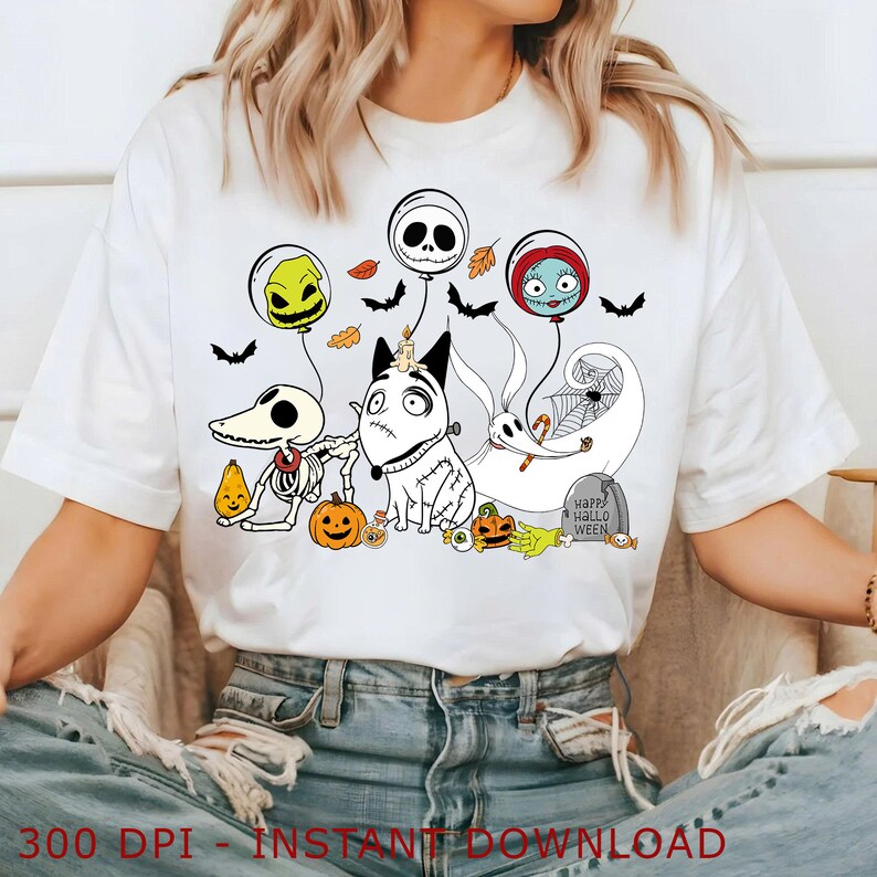 Retro Halloween Cartoon Dogs Png, Friends Halloween Design Png ...