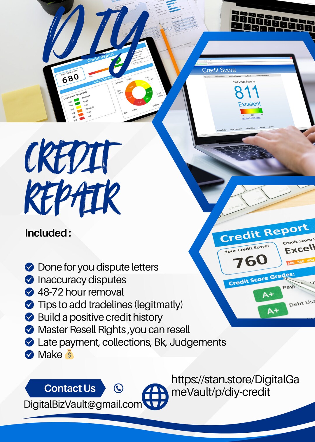 DIY Credit Repair - Etsy