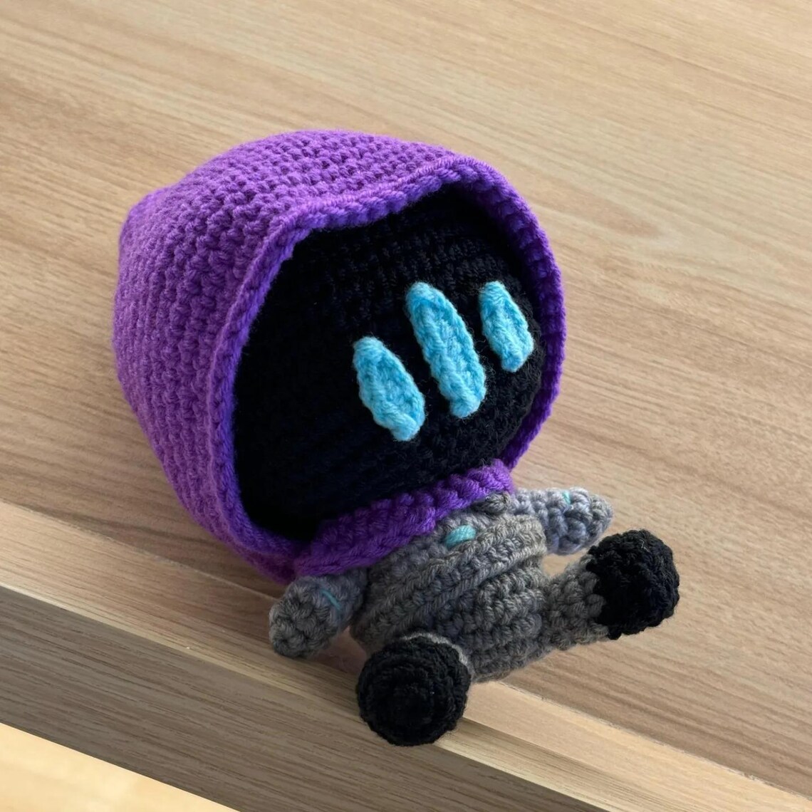 Valorant Omen Inspired Shadow Agent Amigurumi - Etsy