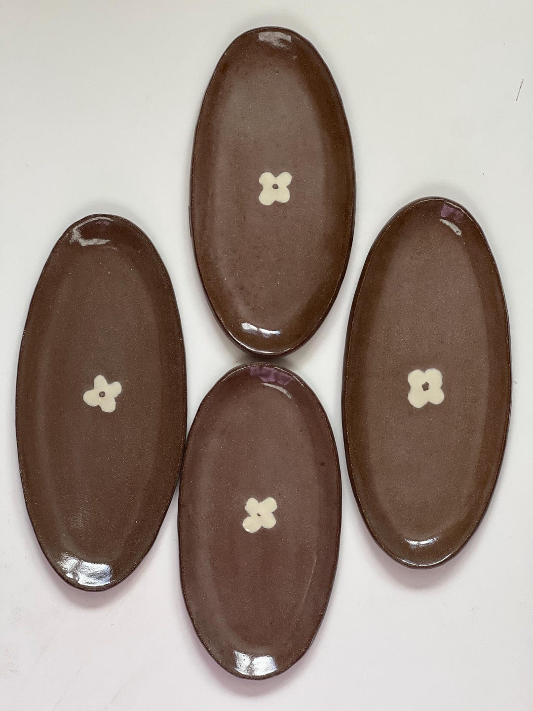 Bloom Plates Handmade Slab Built Terra Cotta Clay-new! - Etsy