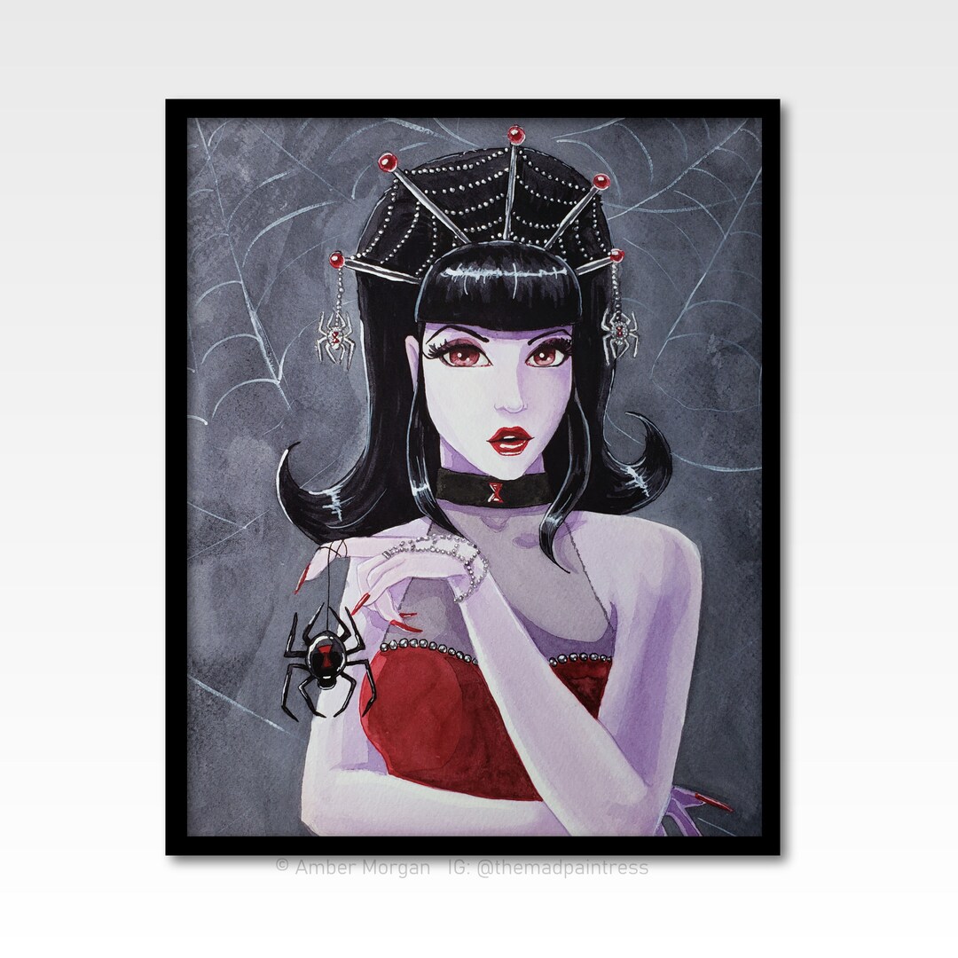 Arachne Watercolor Painting, Giclee Print, Archival Quality, Art, Decor ...