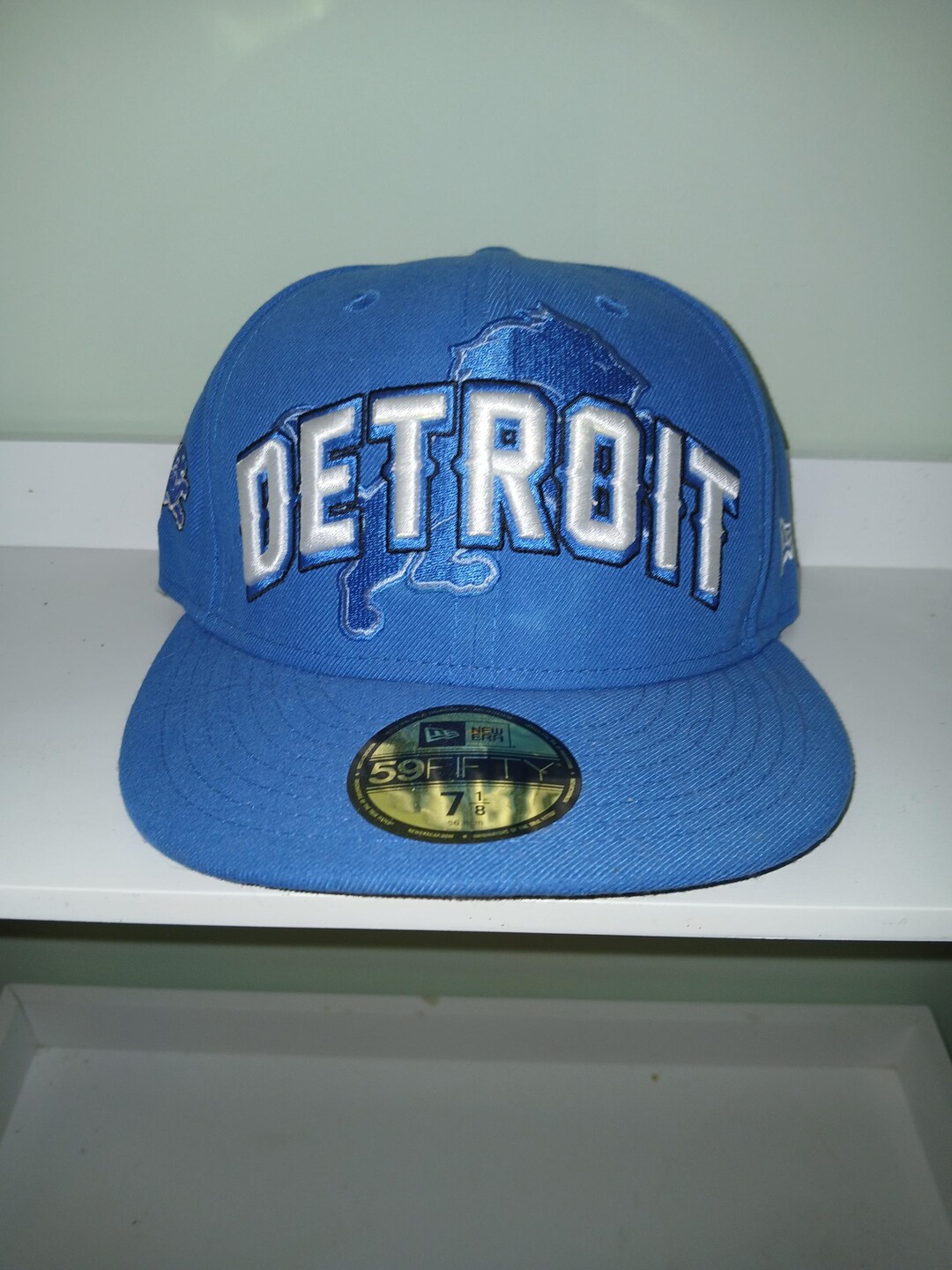 New Era 59/fifty NFL Detroit Lions Cap-new - Etsy