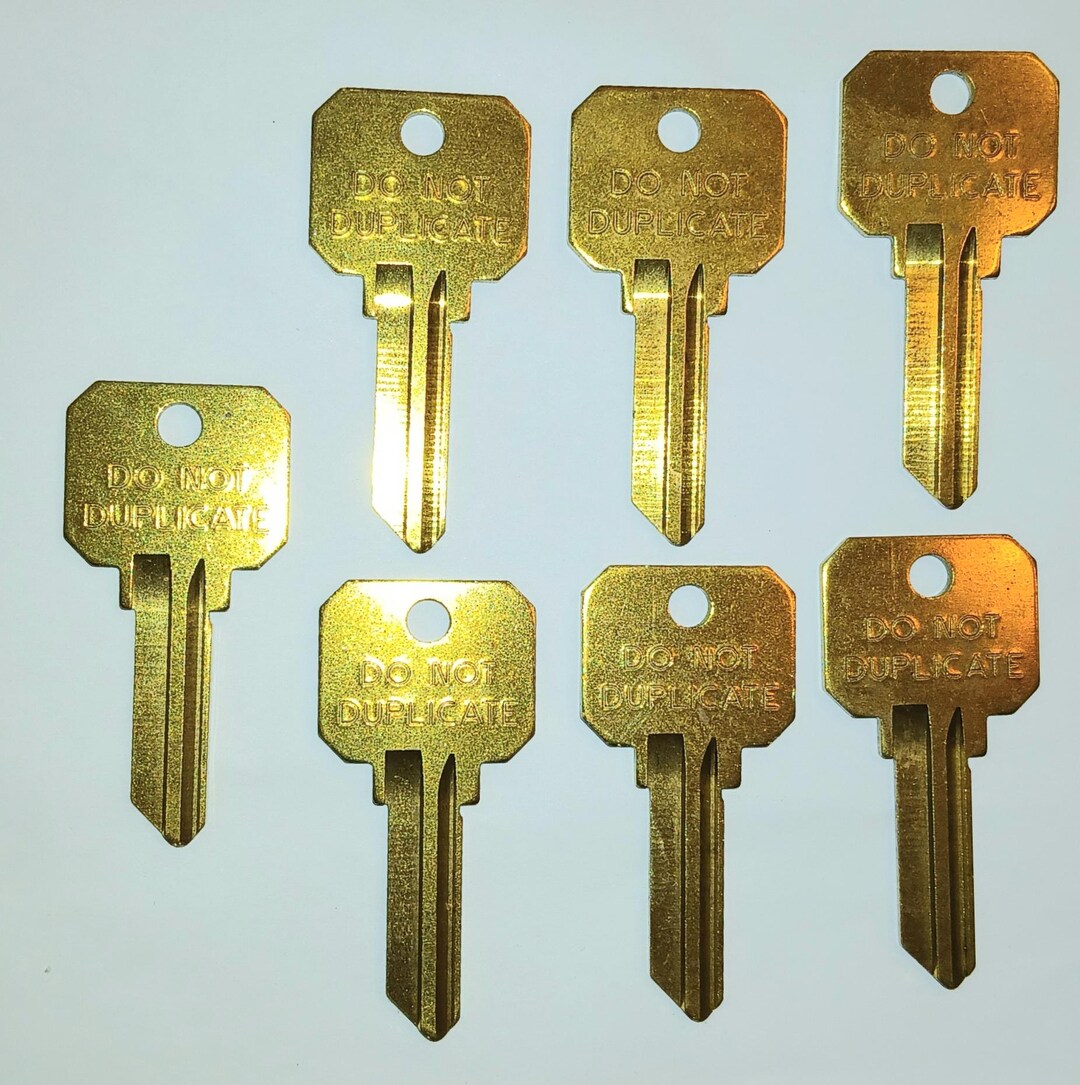 Schlage Key Blanks (7) DNDSC1 - Etsy