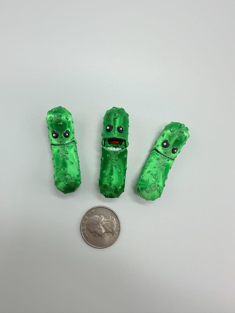 Small Version "you're a Big Dill" Tickle Pickles 3D Printed ...