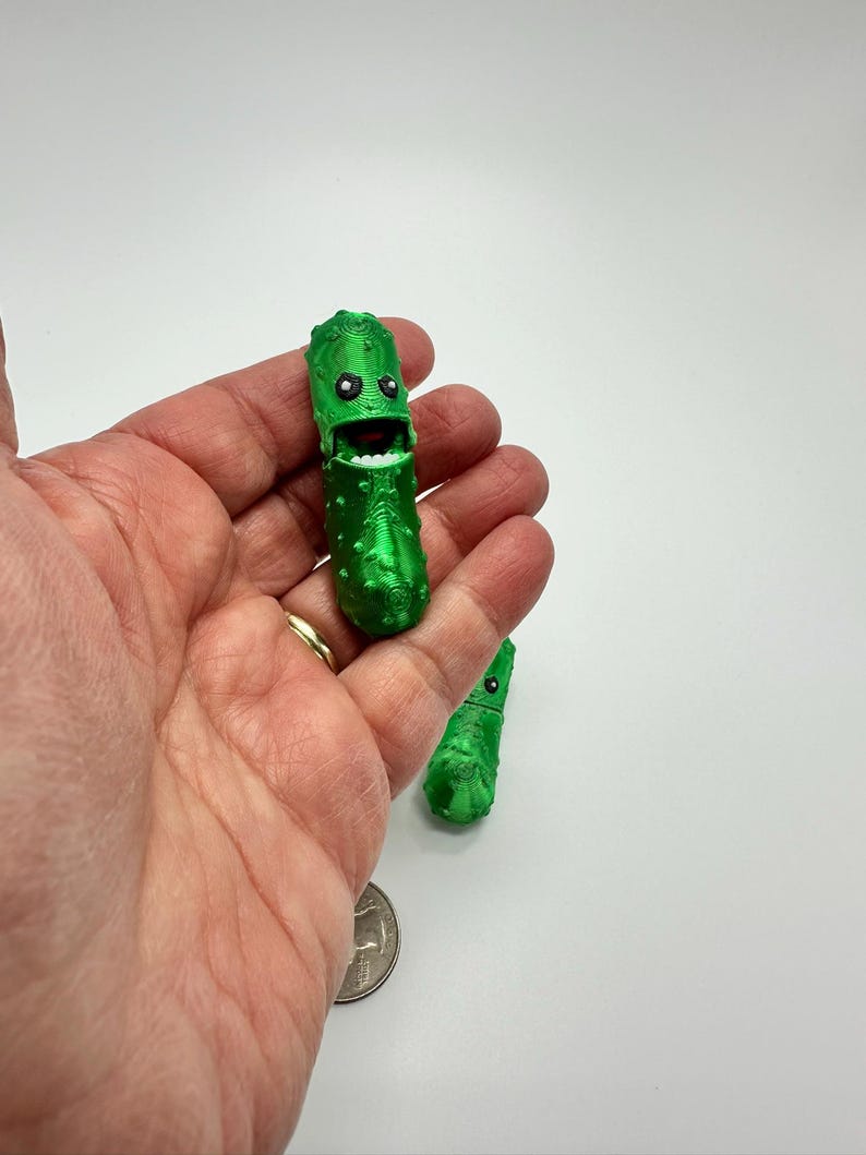 Small Version "you're a Big Dill" Tickle Pickles 3D Printed ...
