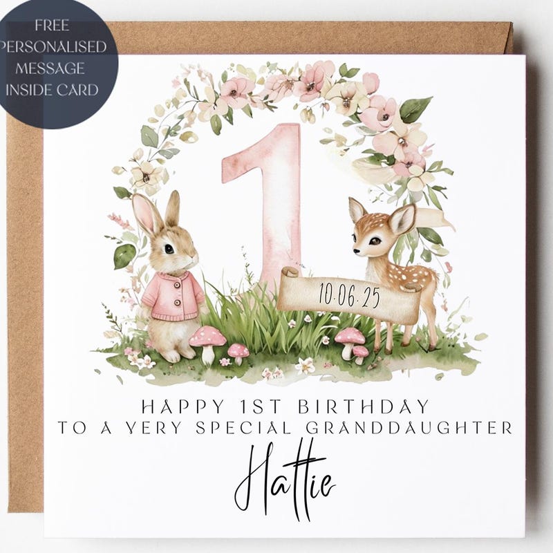 Bunny 1st Birthday - Etsy