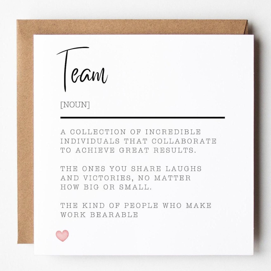 PRINTABLE Leaving Card, Leaving Job, Leaving Team, Message Note Poem ...