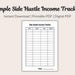Weekly Step Average Tracker (printable) | Track Your Weekly Step ...