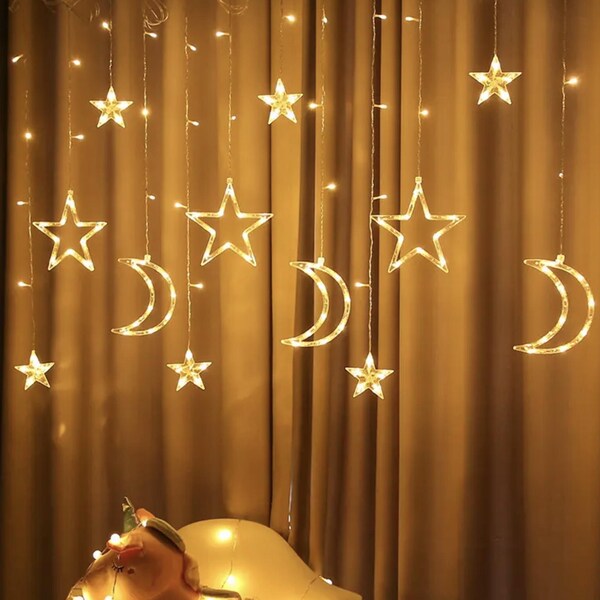 Moon String Lights - Etsy