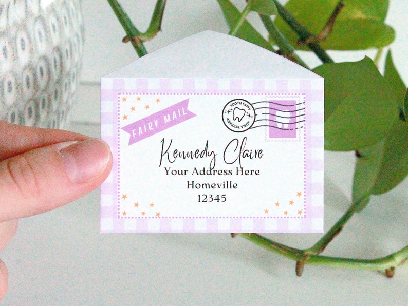 Printable Tooth Fairy Letter, Tooth Fairy Receipt, and Certificate ...