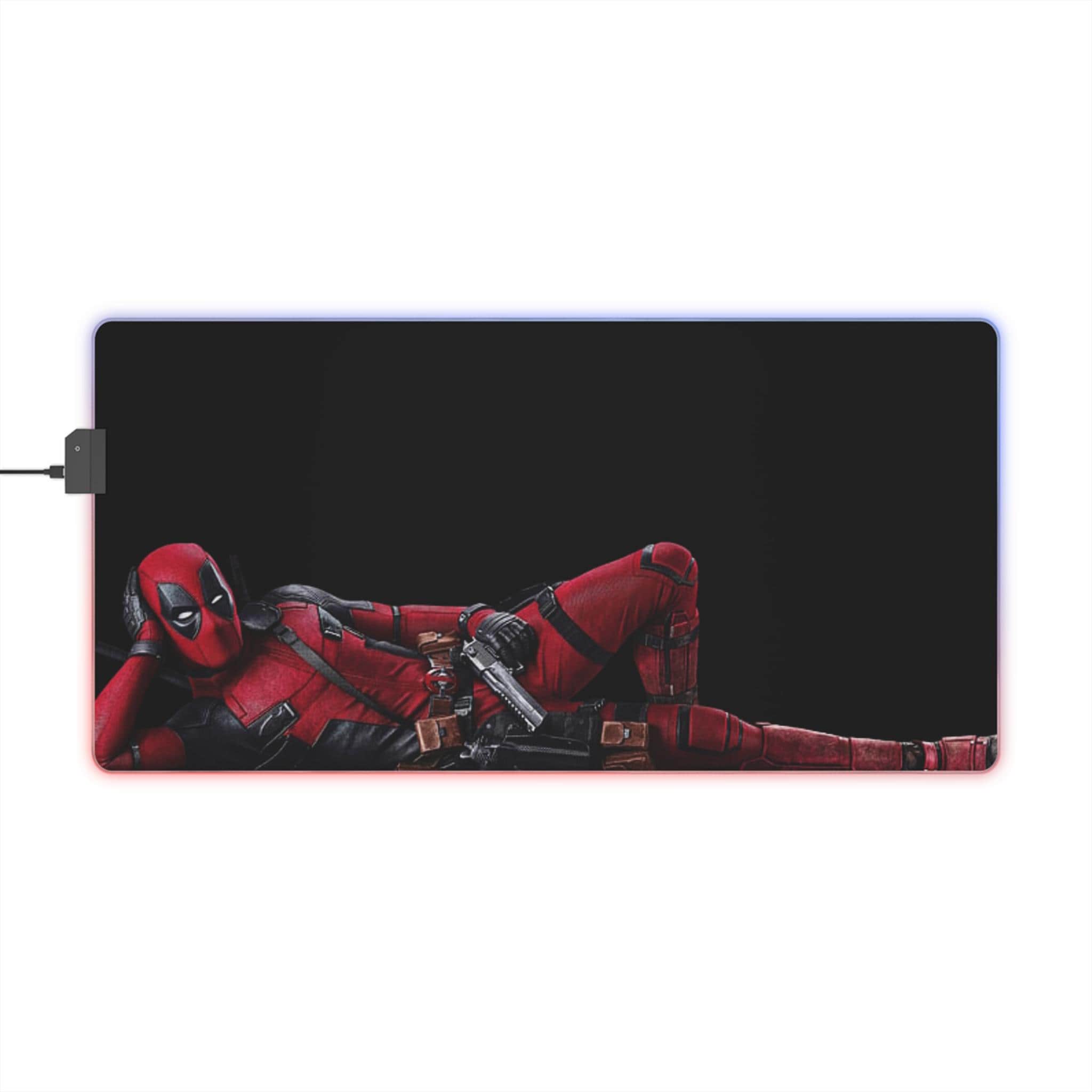 Deadpool LED Gaming Mouse Pad - Etsy