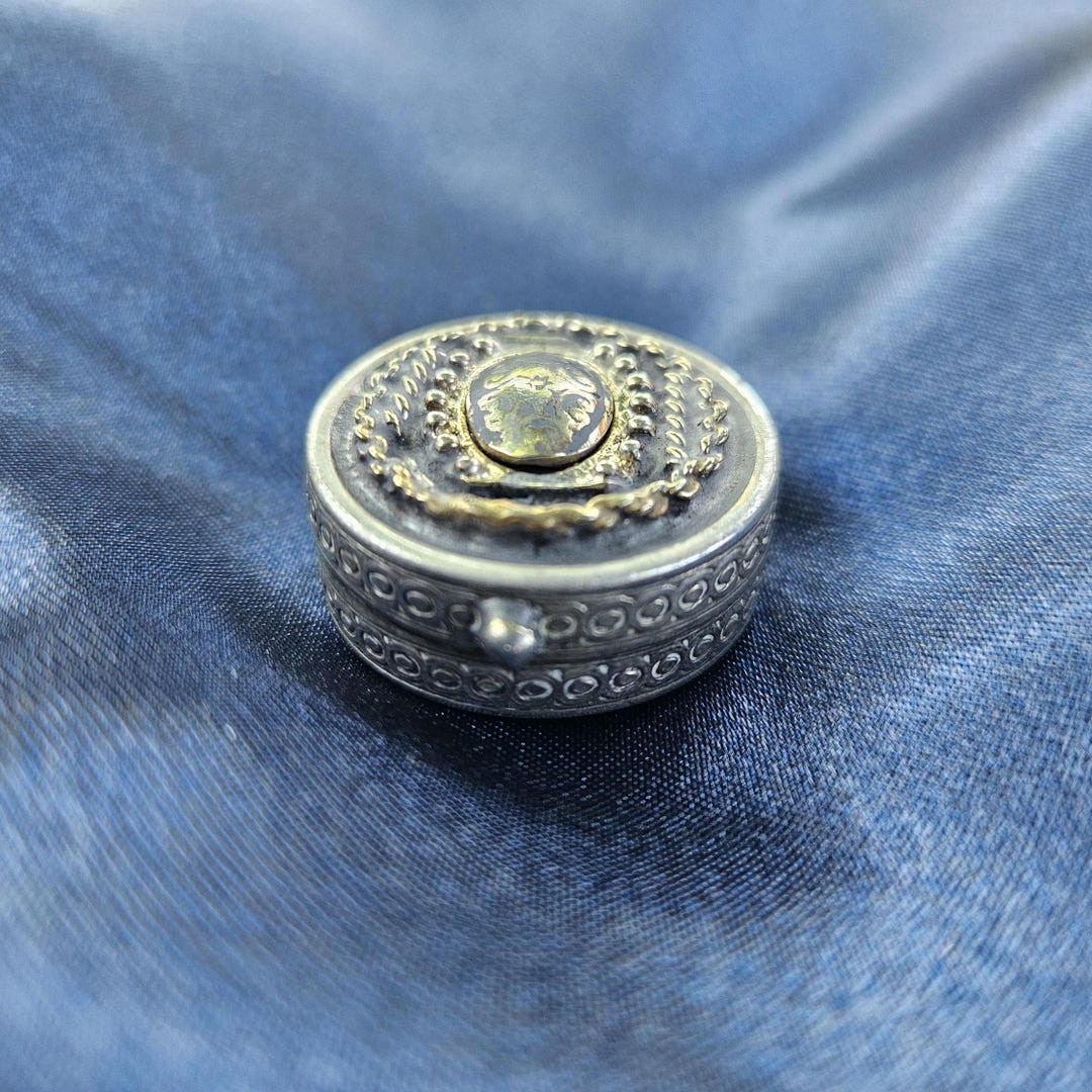 Lucifer Altar Antique Silver Paranormal Box Energy of Lucifer Charging ...