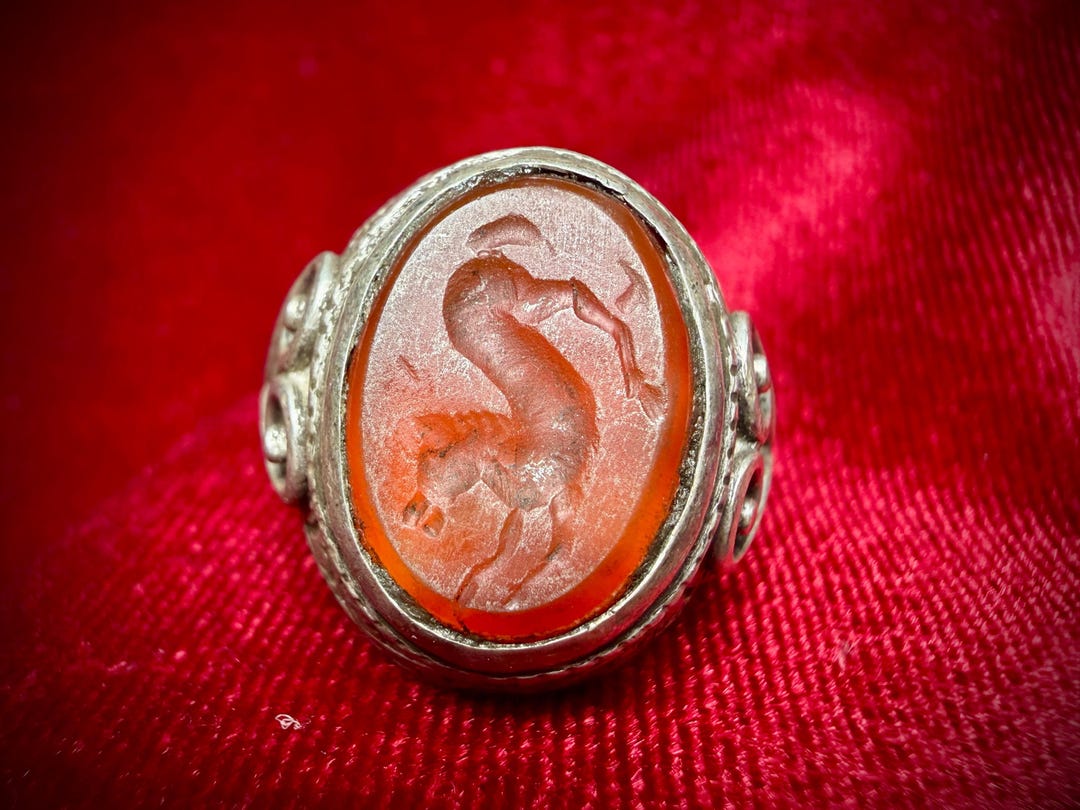 Orobas Demon Ring Truth Revealing, Protection Amulet & Divination ...