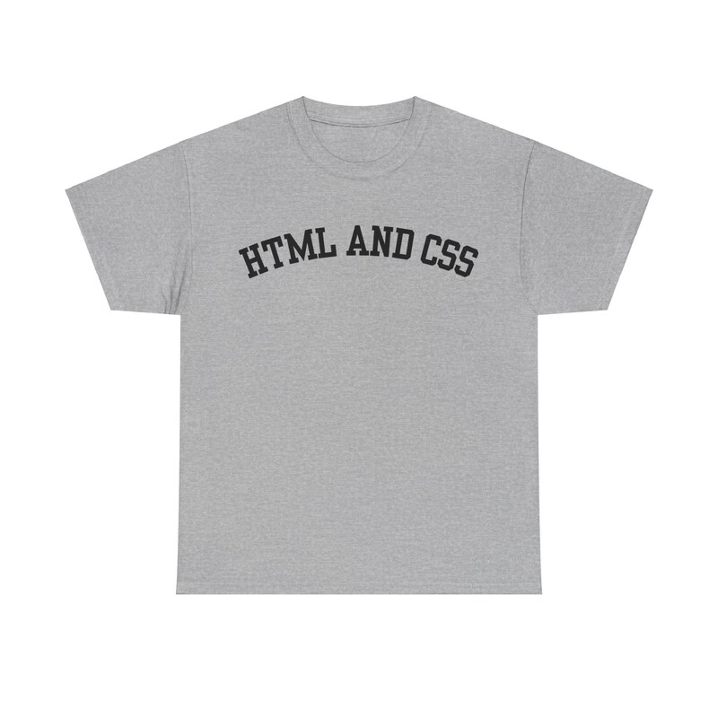 Css Html Tshirt - Etsy