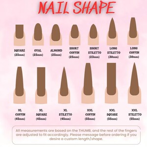 Dreamy Summer Handmade Press on Nails, Ocean-inspired Designs With ...