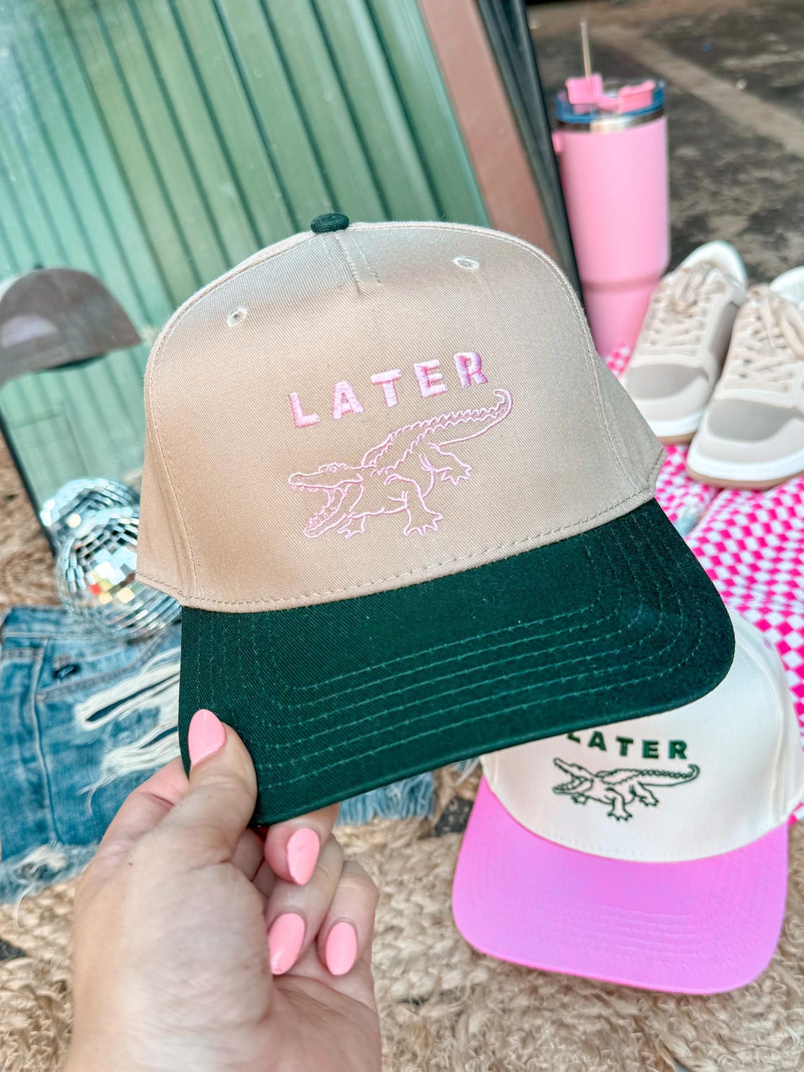 Later Gator Trucker Hat / Later Gator Embroidered Trucker Hat ...