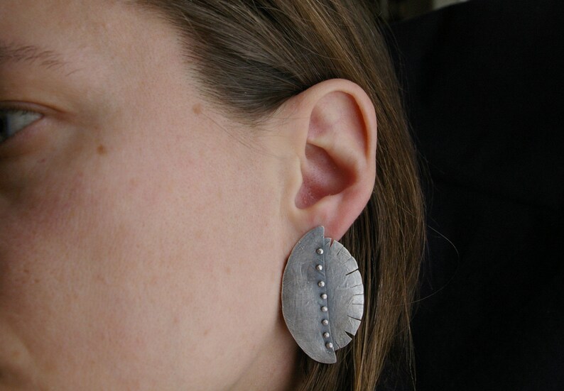 Shield earrings | Etsy