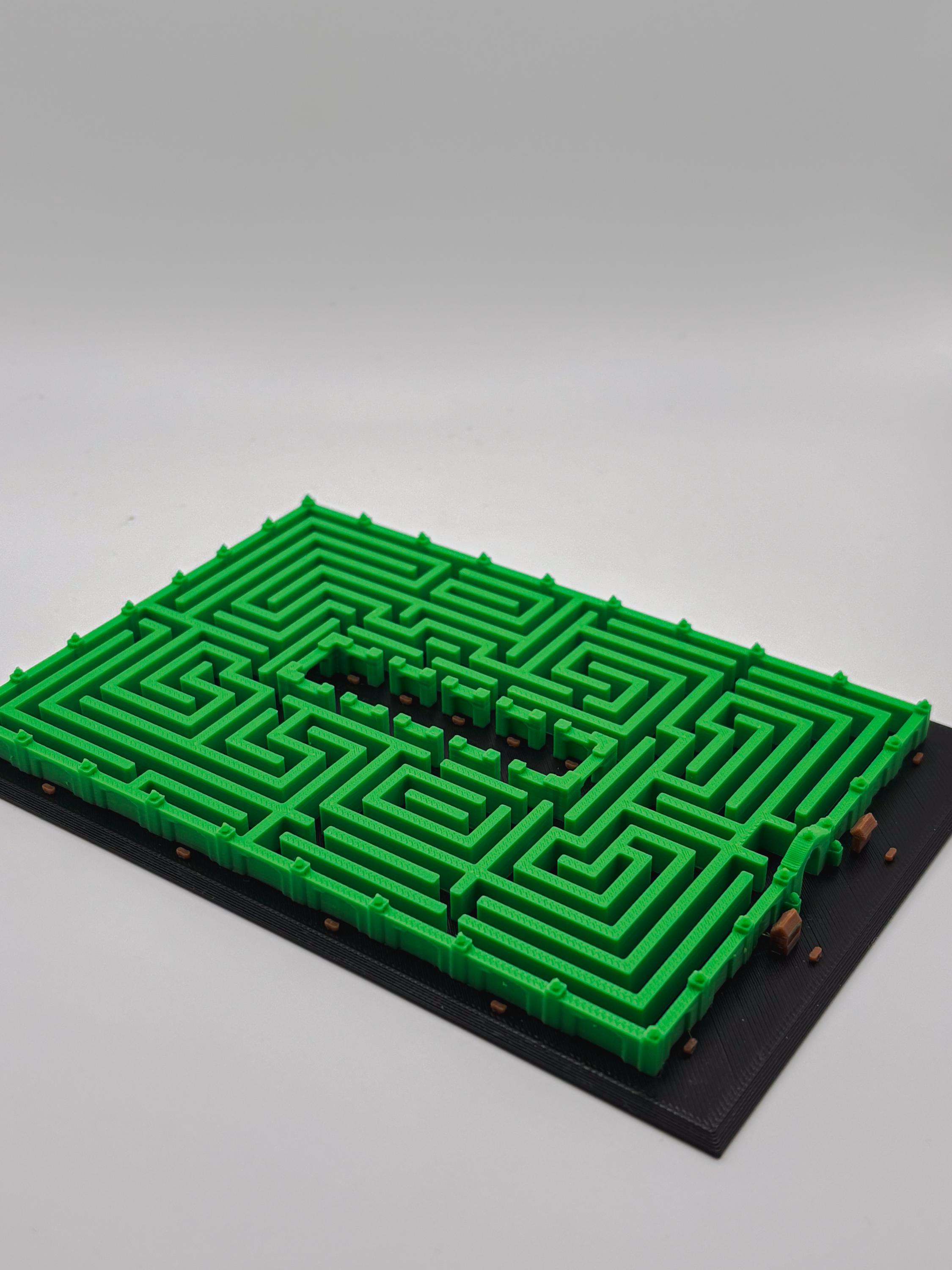 The Shining - Overlook Hotel Hedge Maze 3D Printed Model - Kubrick - UK ...