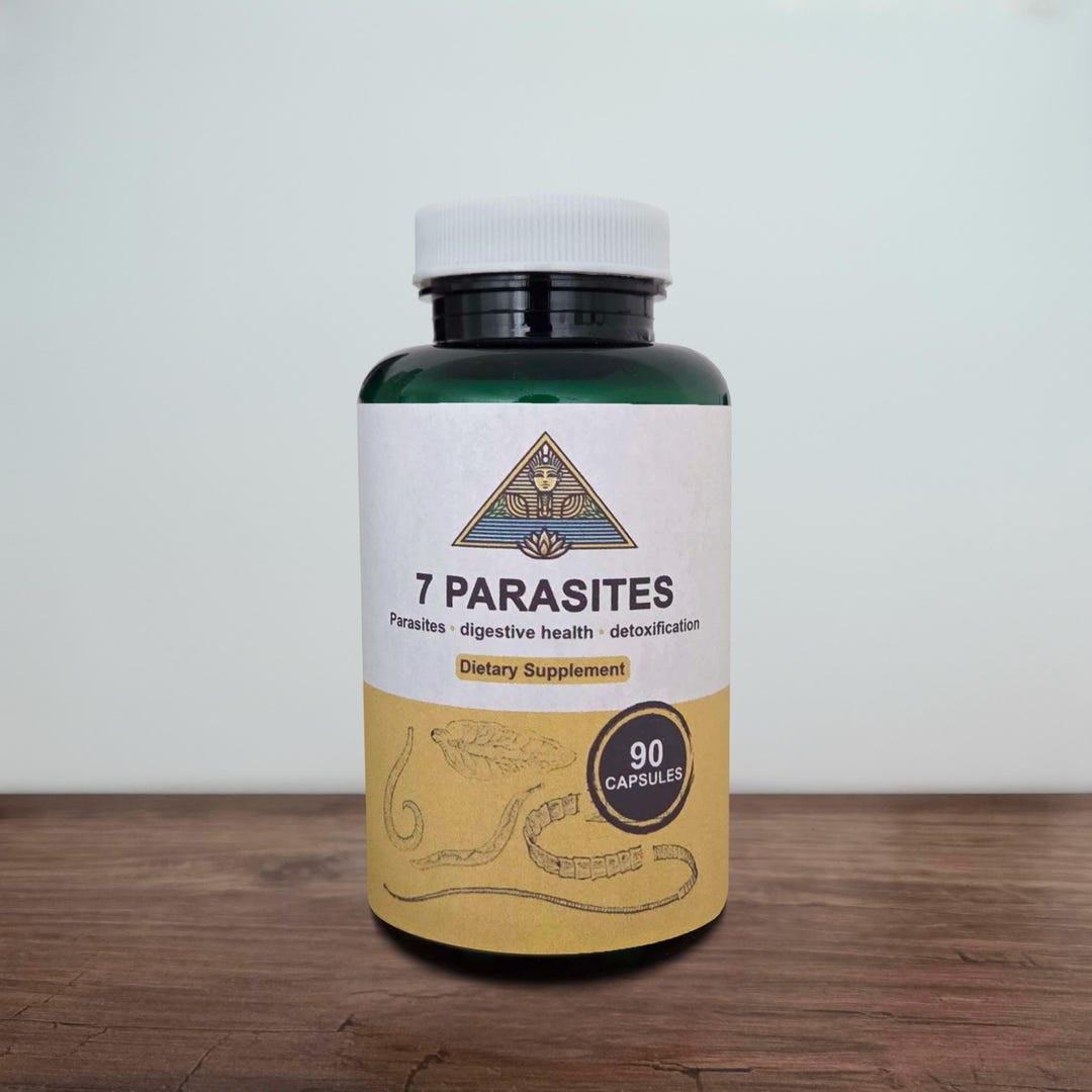 7 Parasites Capsules | Parasite Detox | Dr. Sebi | Capsules | - Etsy